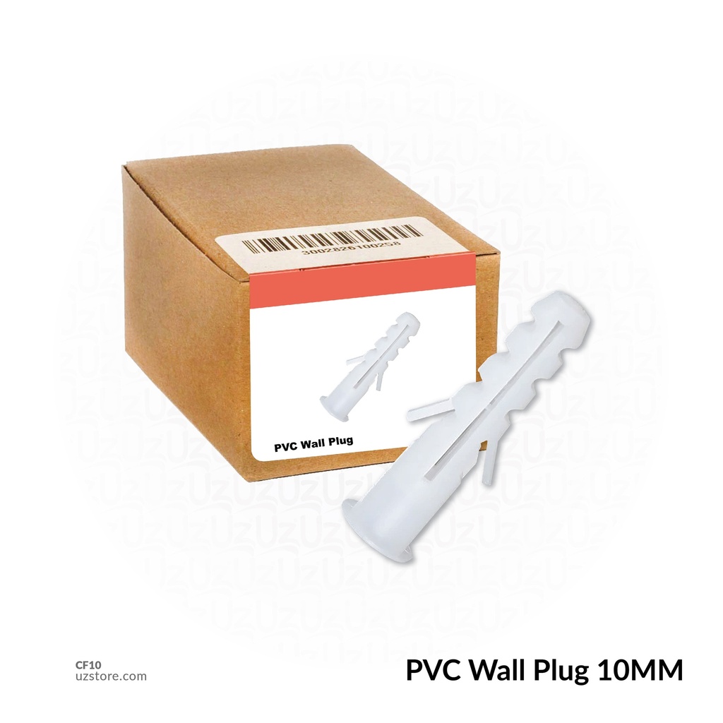 PVC Wall Plug 10MM | UZ Store